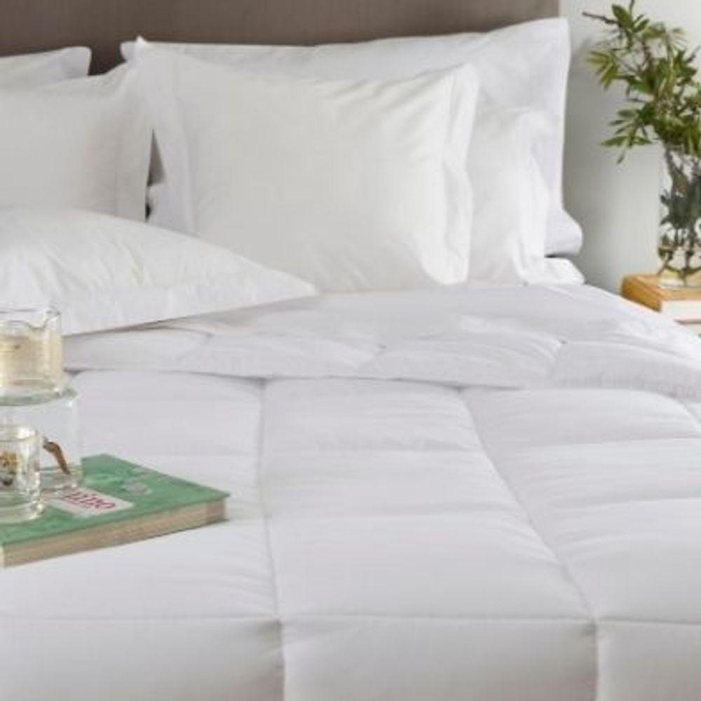 Edredon Efecto Duvet Full y Queen Hotelero Guinza