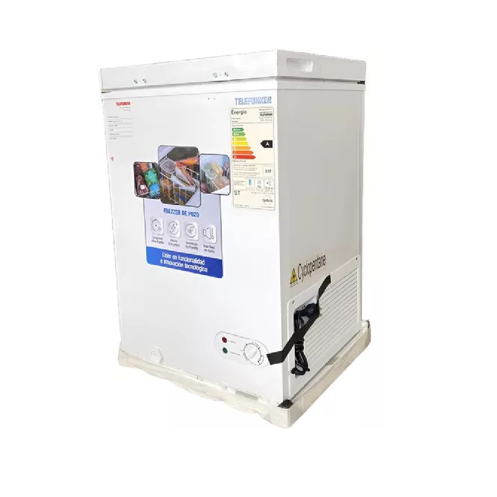 Freezer de Pozo Telefunken TFK-FP120 120Lts Blanco