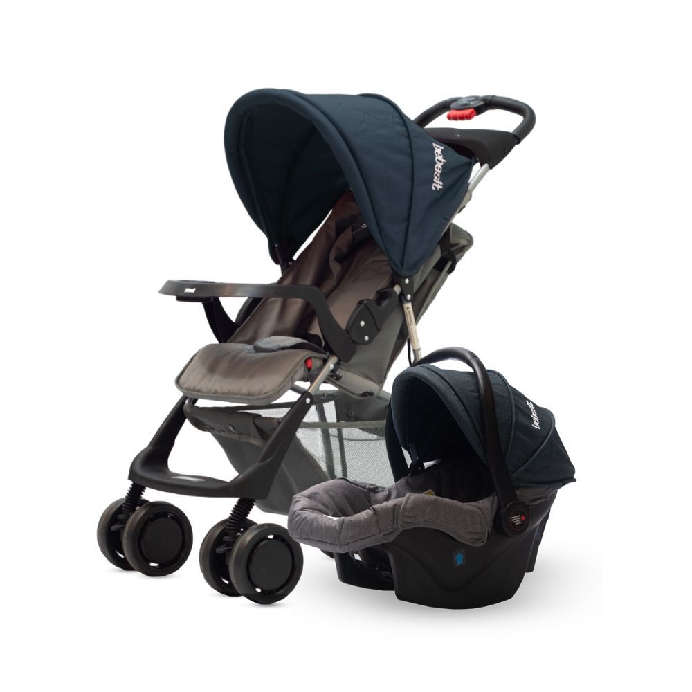 Cochecito Bebesit Travel System 1337ts Gris