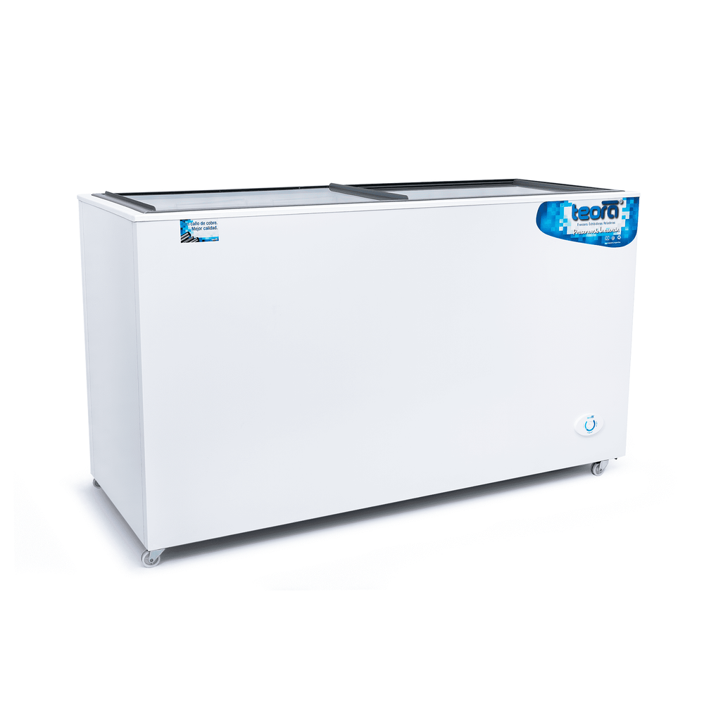 Freezer horizontal tapa de vidrio Teora FH550TV