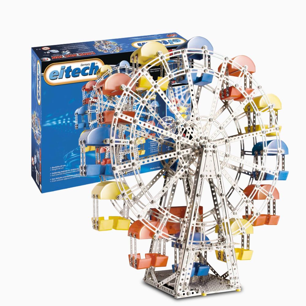 Set de construcción Eitech Classic Ferris Wheel con más de 1200 piezas