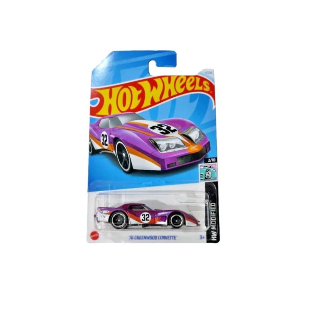 Hot Wheels De Colección Mattel C4982 - 11 ´76 Greenwood Corvette Violeta