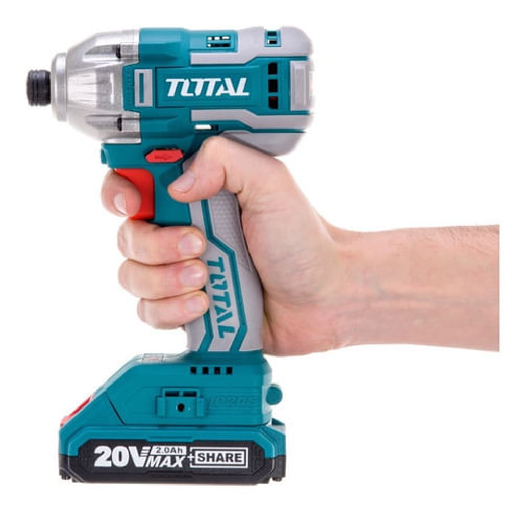 Atornillador Impacto 1/4 A Bateria 20v Total Tirli2002