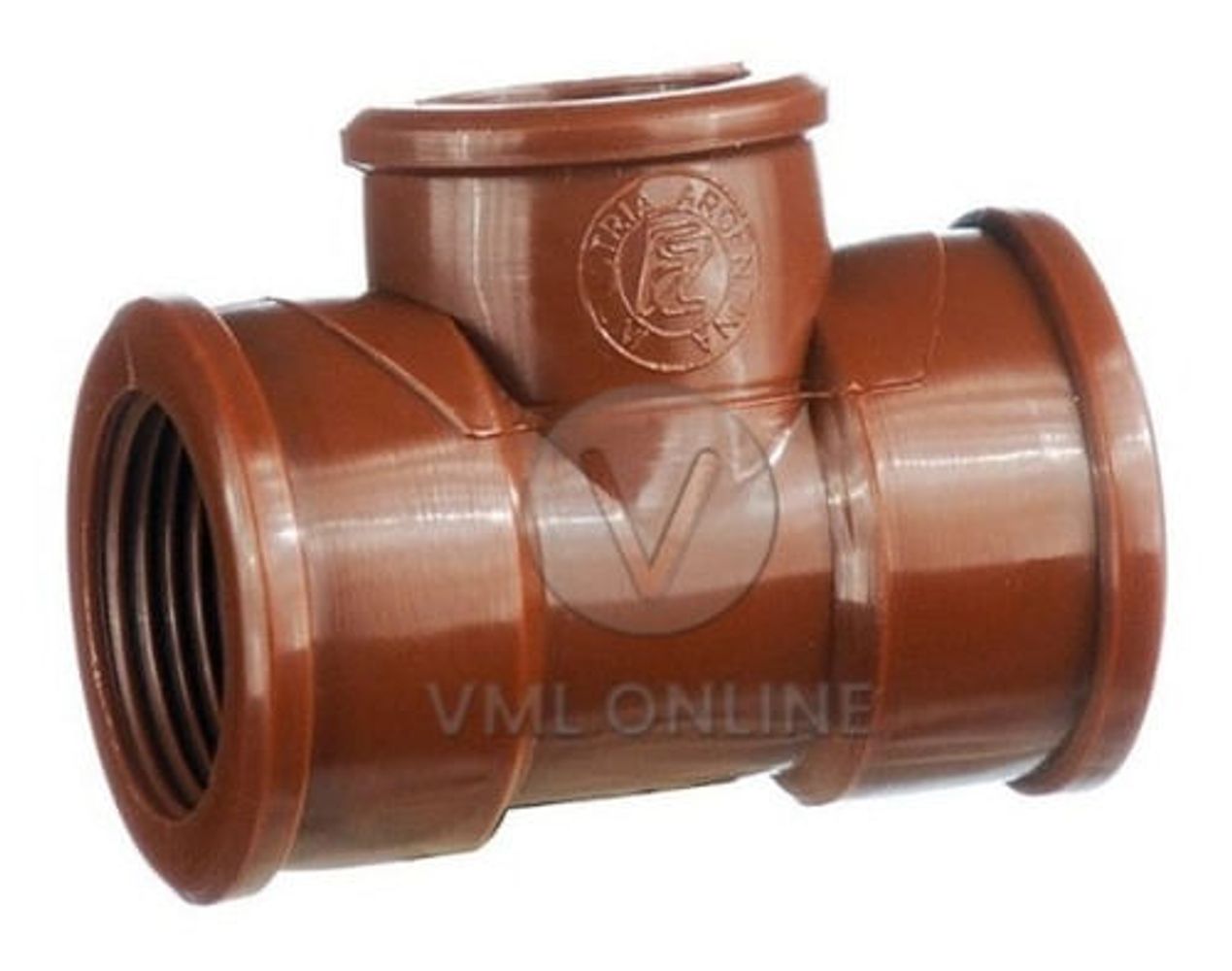 Union Tee Reduccion 3/4 A 1/2 Polipropileno Agua Pack X10