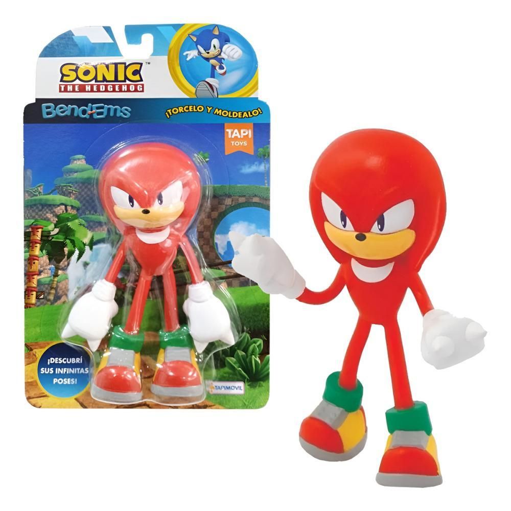 Figura Sonic The Hedgehog Flexible Bend Ems Tapimovil
