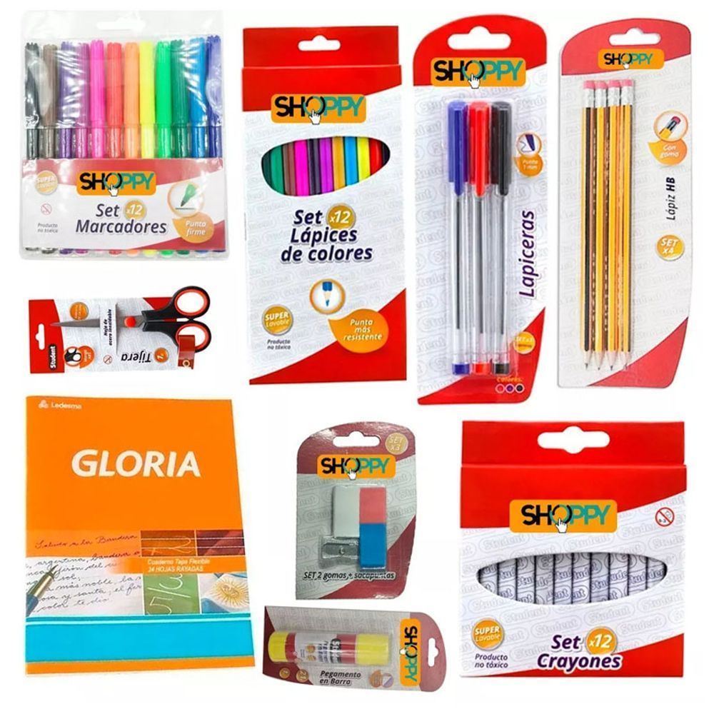 Combo Libreria Escolar