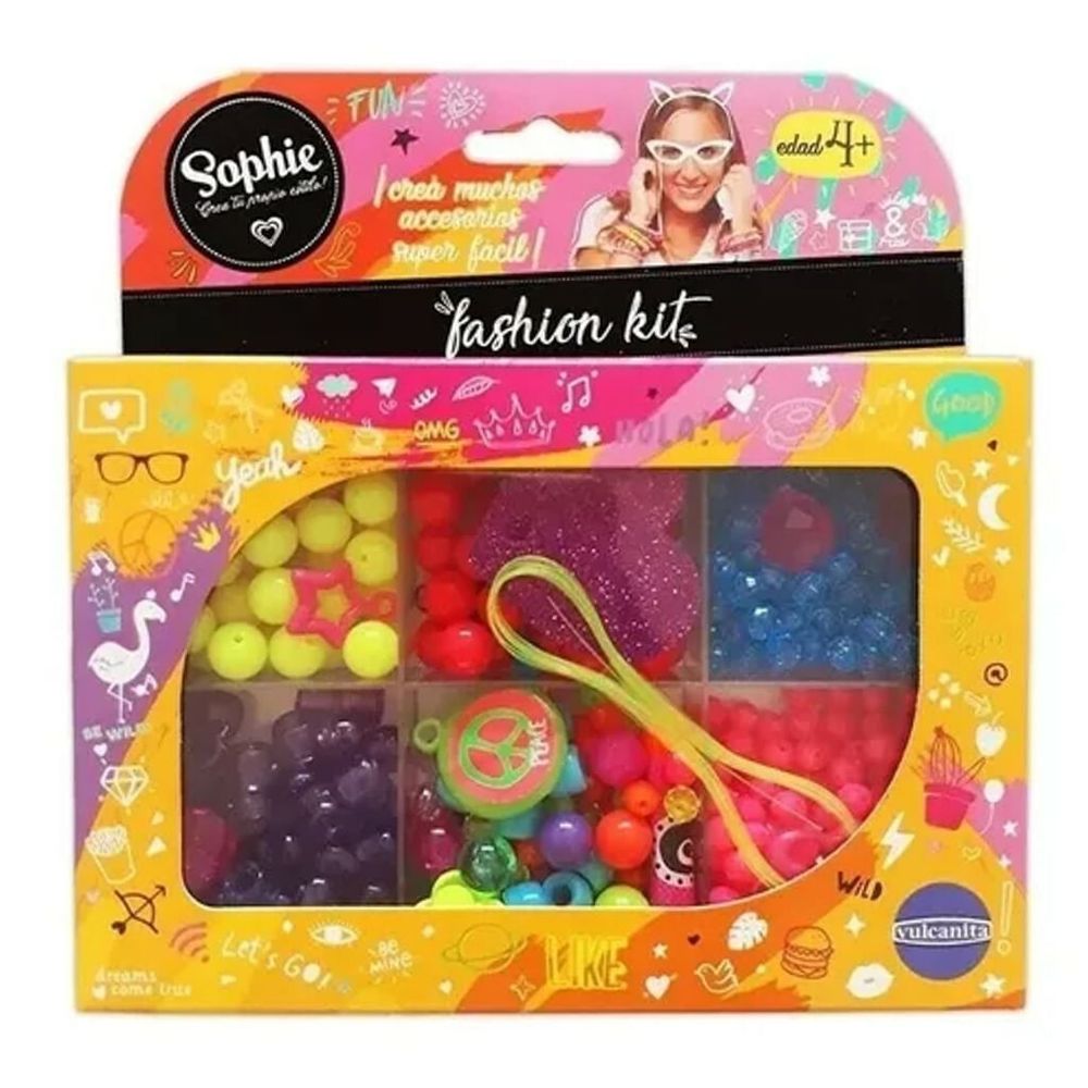 Sophie Fashion Kit Bijou Crea Tus Pulseras Vulcanita 6198