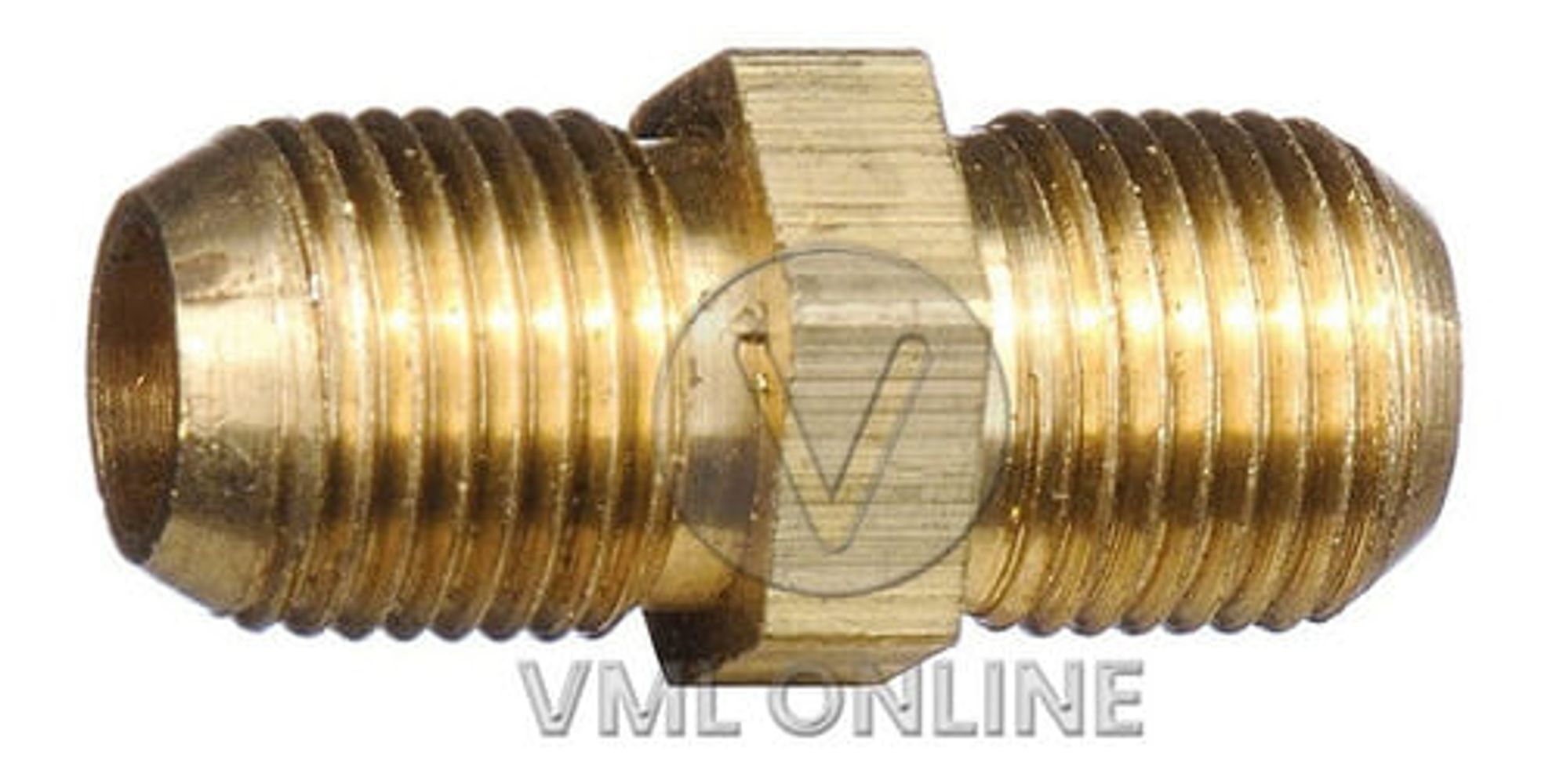 Entrerosca De 3/8 Pulgada Pestaña Bronce Repuesto Accesorio