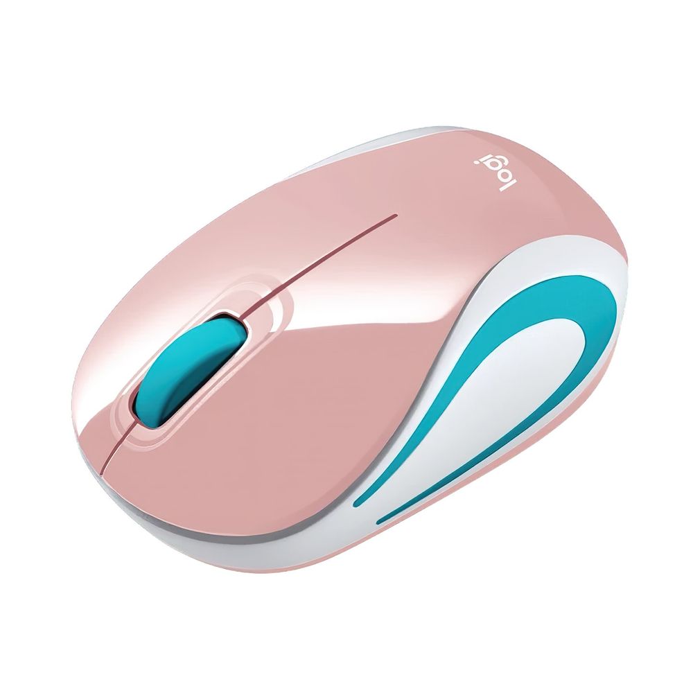 Mouse Logitech M187 Dongle Pc Inalambrico Usb Ultraportatil - Rosa