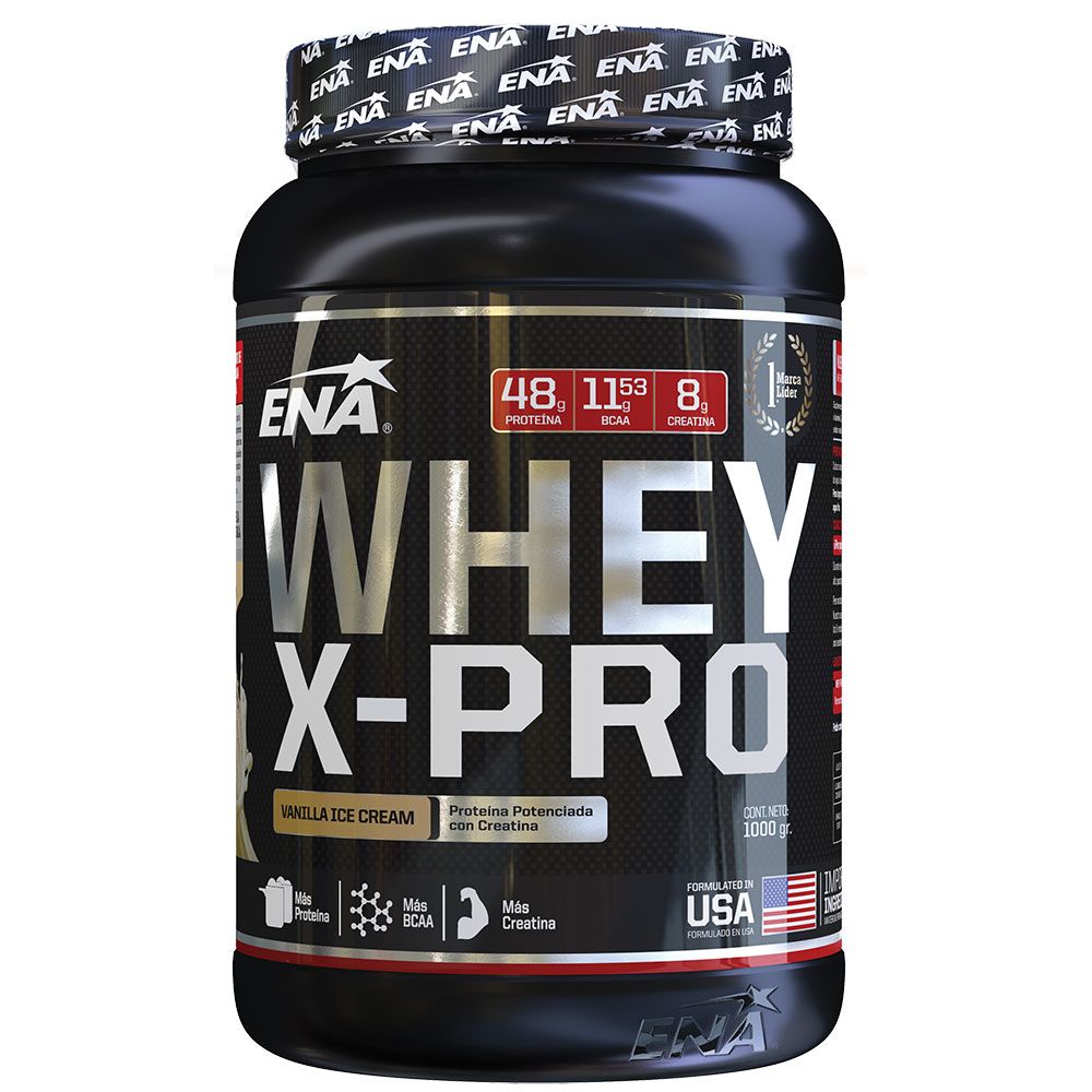 Proteina Ena Sport Whey X-Pro sabor Vainilla por 1 Kg