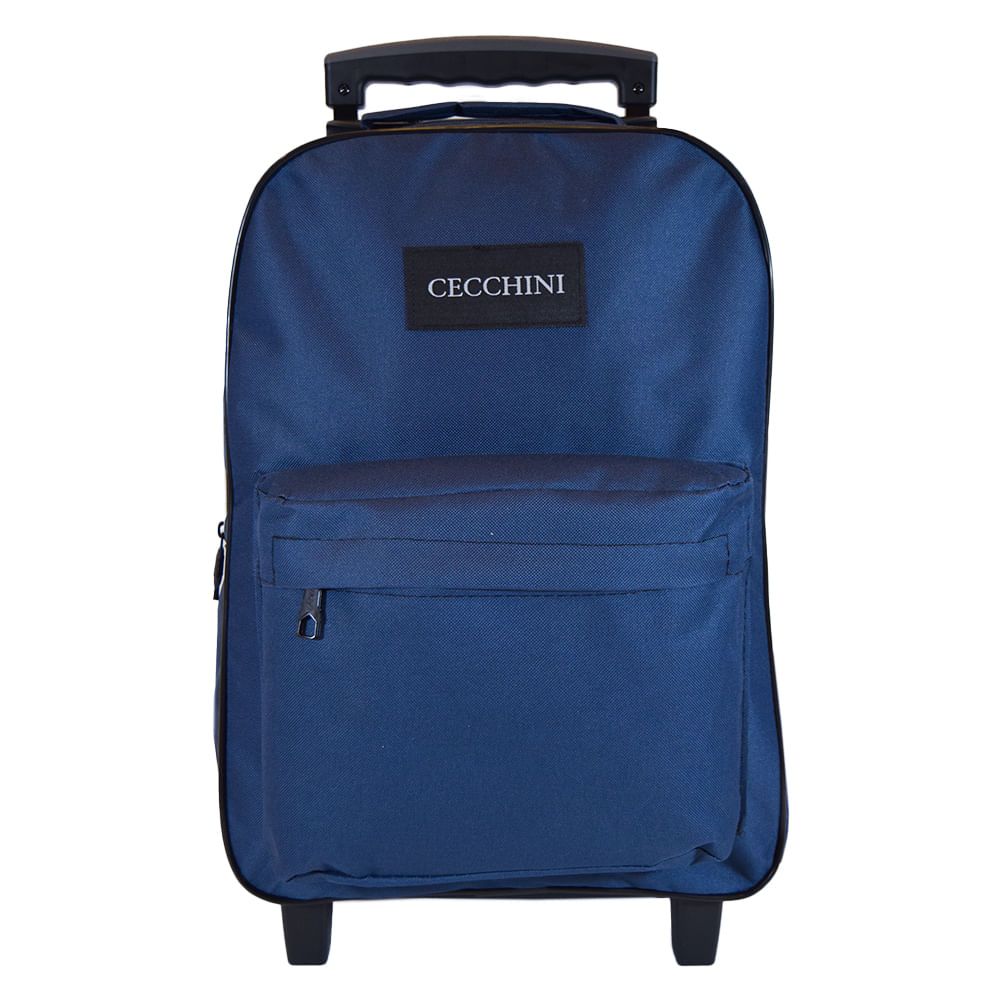 Mochila Con Carro Cecchini Lisa 17Pulg Escolar Primaria