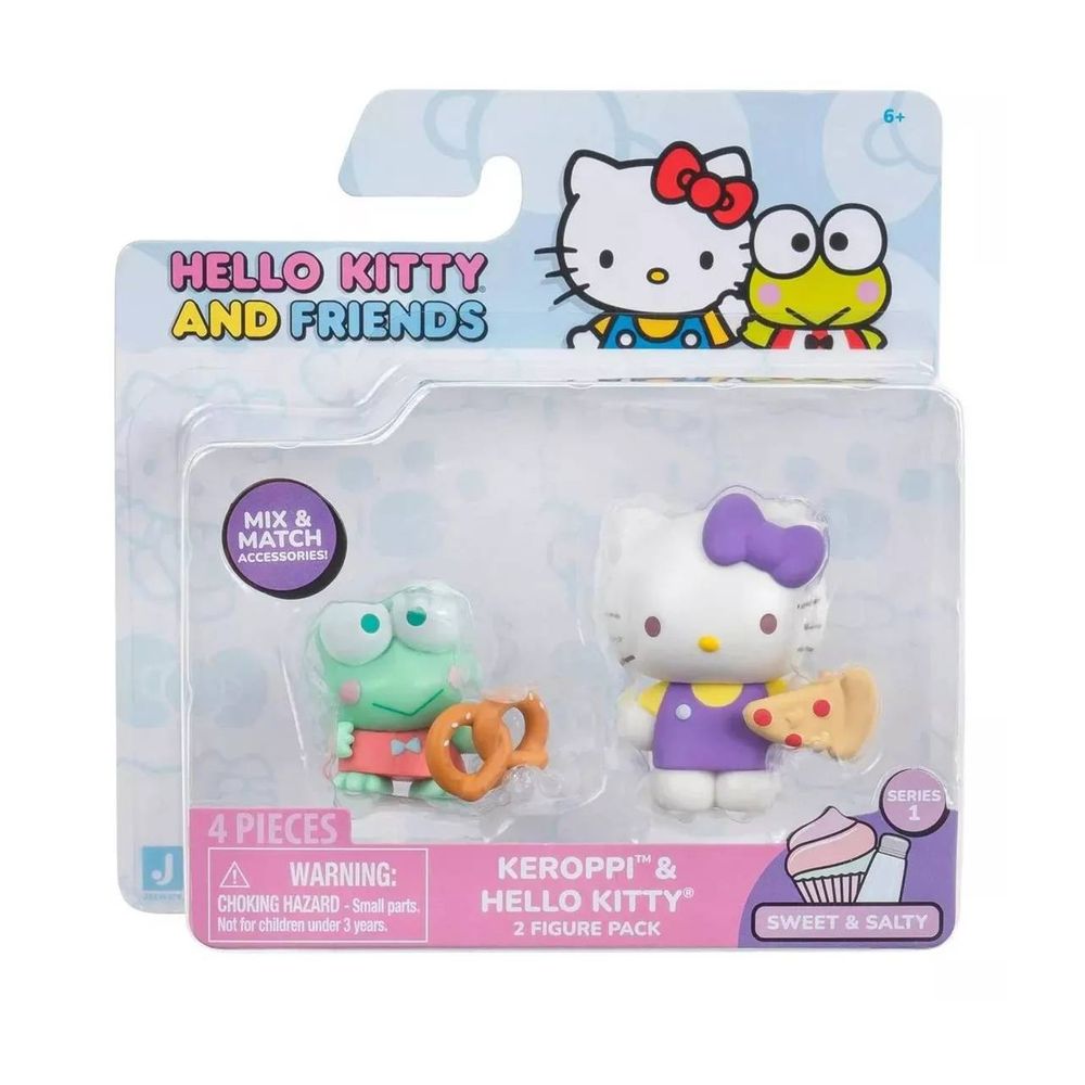 Hello Kitty Y Sus Amigos Keroppi Y Kitty Sweet Salty Violeta