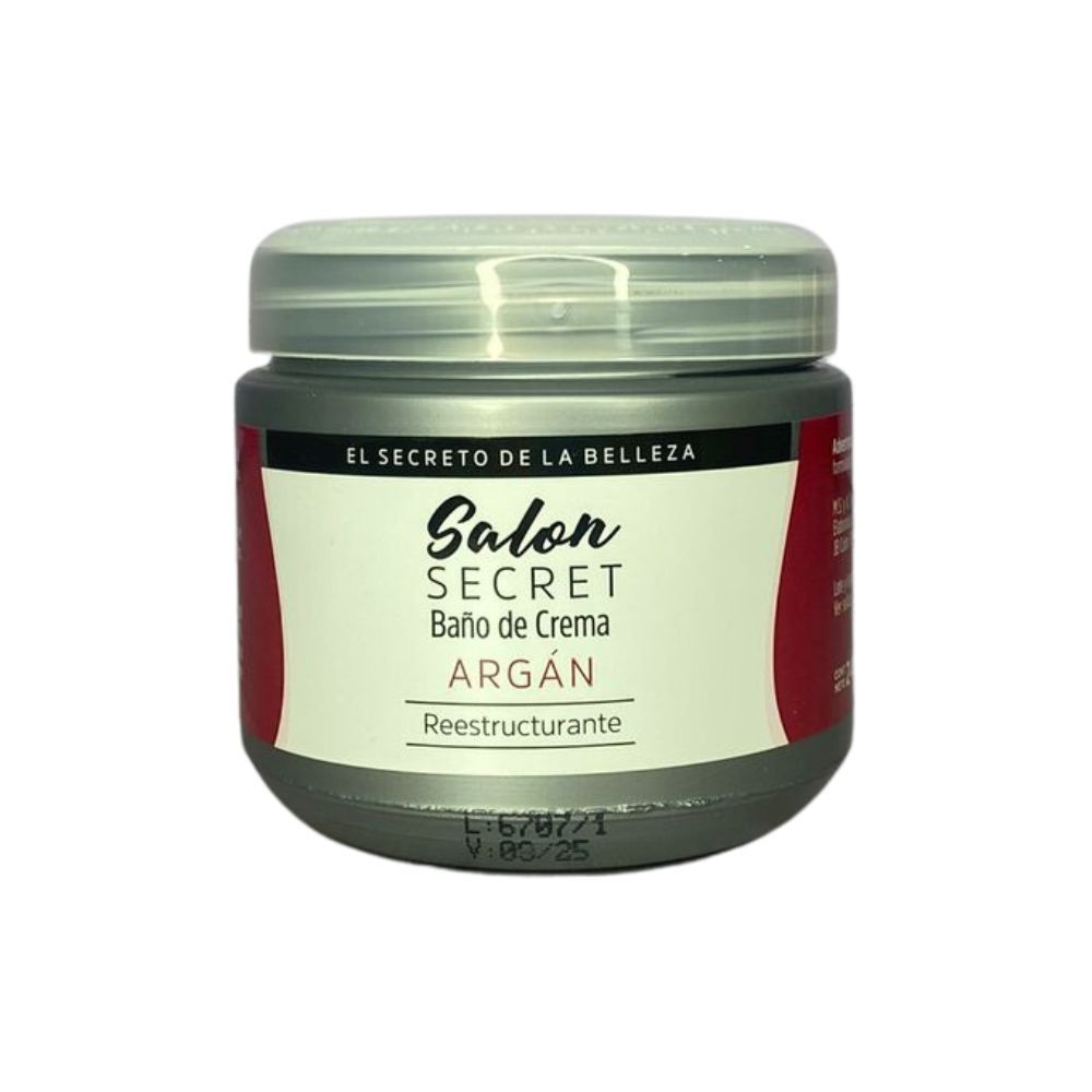 Baño de Crema Salon Secret Argan 240grs