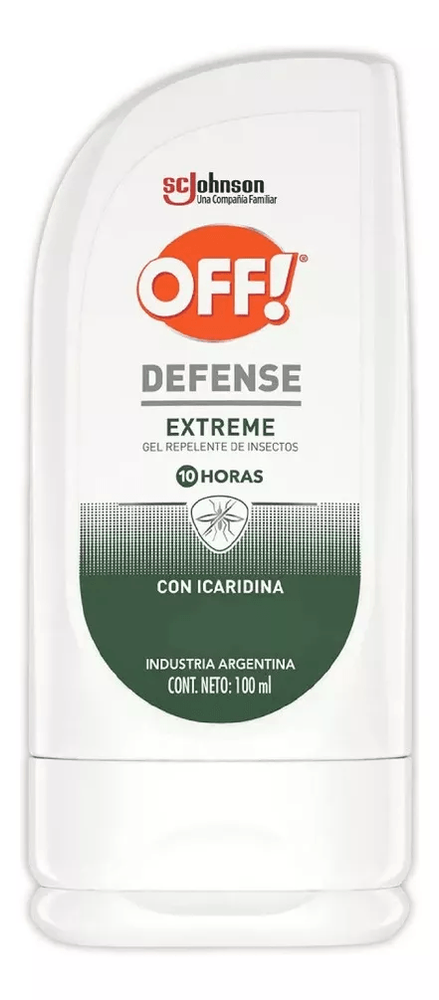 Repelente De Insectos Off Defense Extreme Gel 100ml