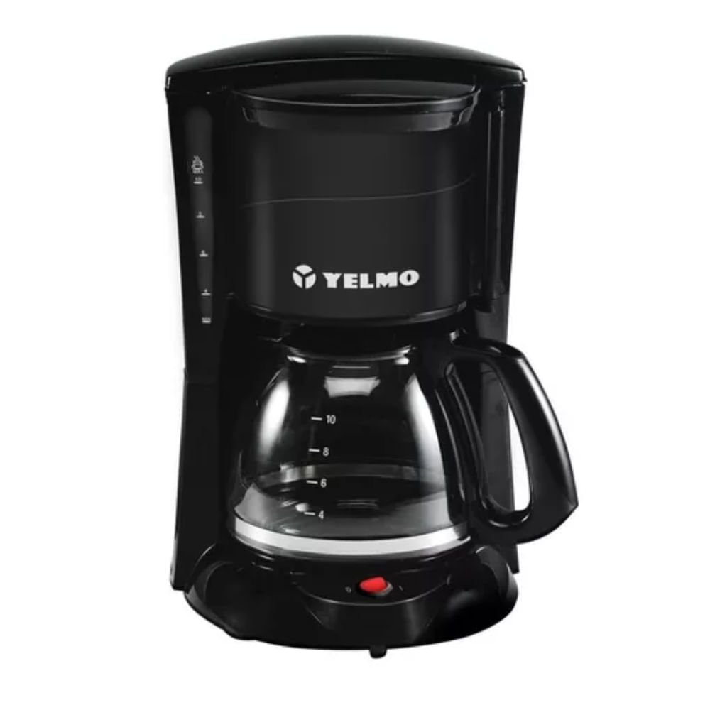 Cafetera de Filtro YELMO CA7108 Automática 800 Watts Negra