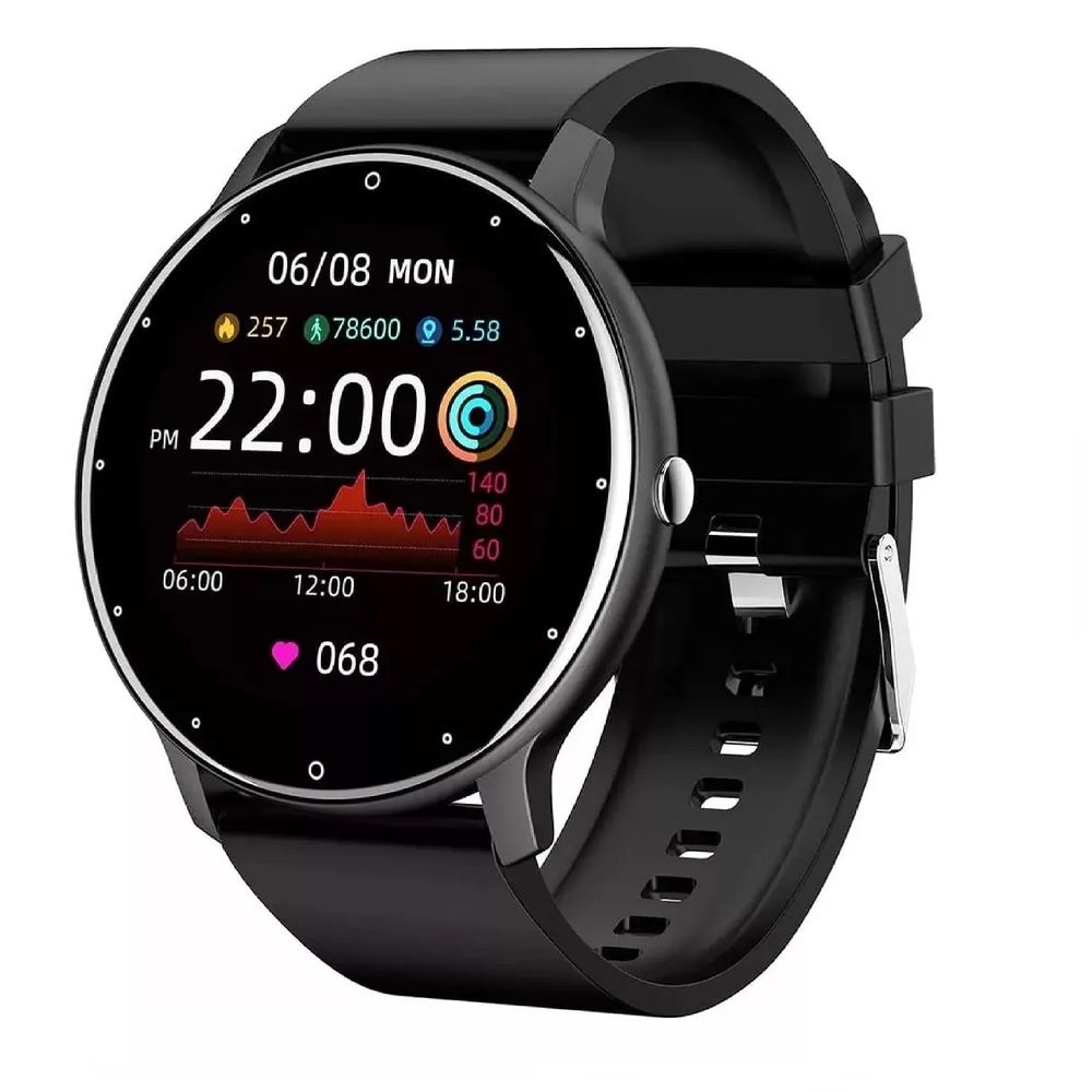 Smartwatch Reloj Inteligente ZL02D Negro