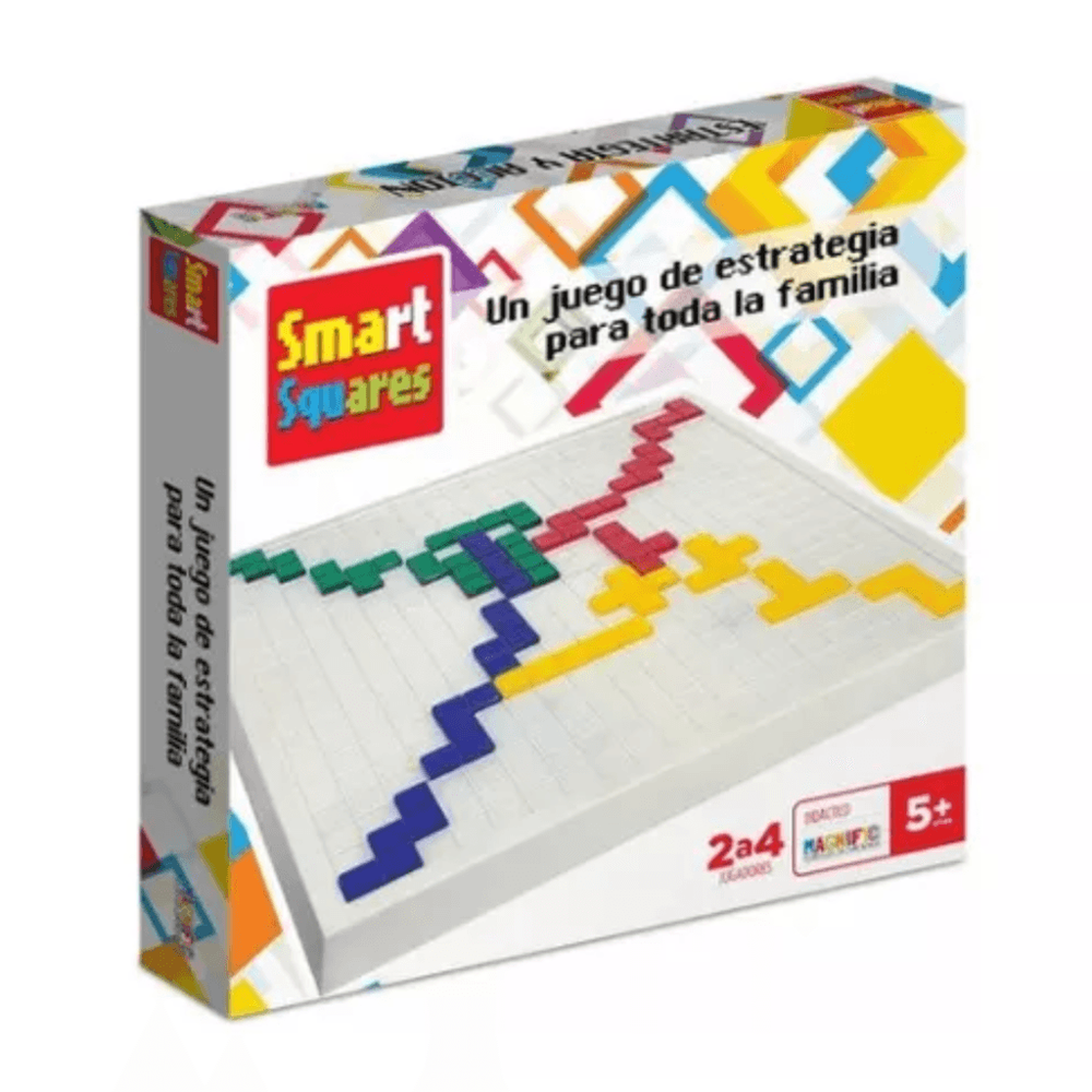 Juego De Mesa Estrategia Y Acción Smart Squares Magnific 2383