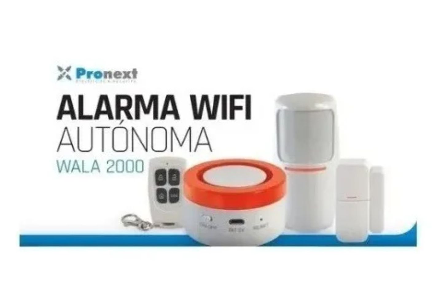 Alarma Inalambrica Wifi Autonoma 30 Zona Smart Life Wala2000