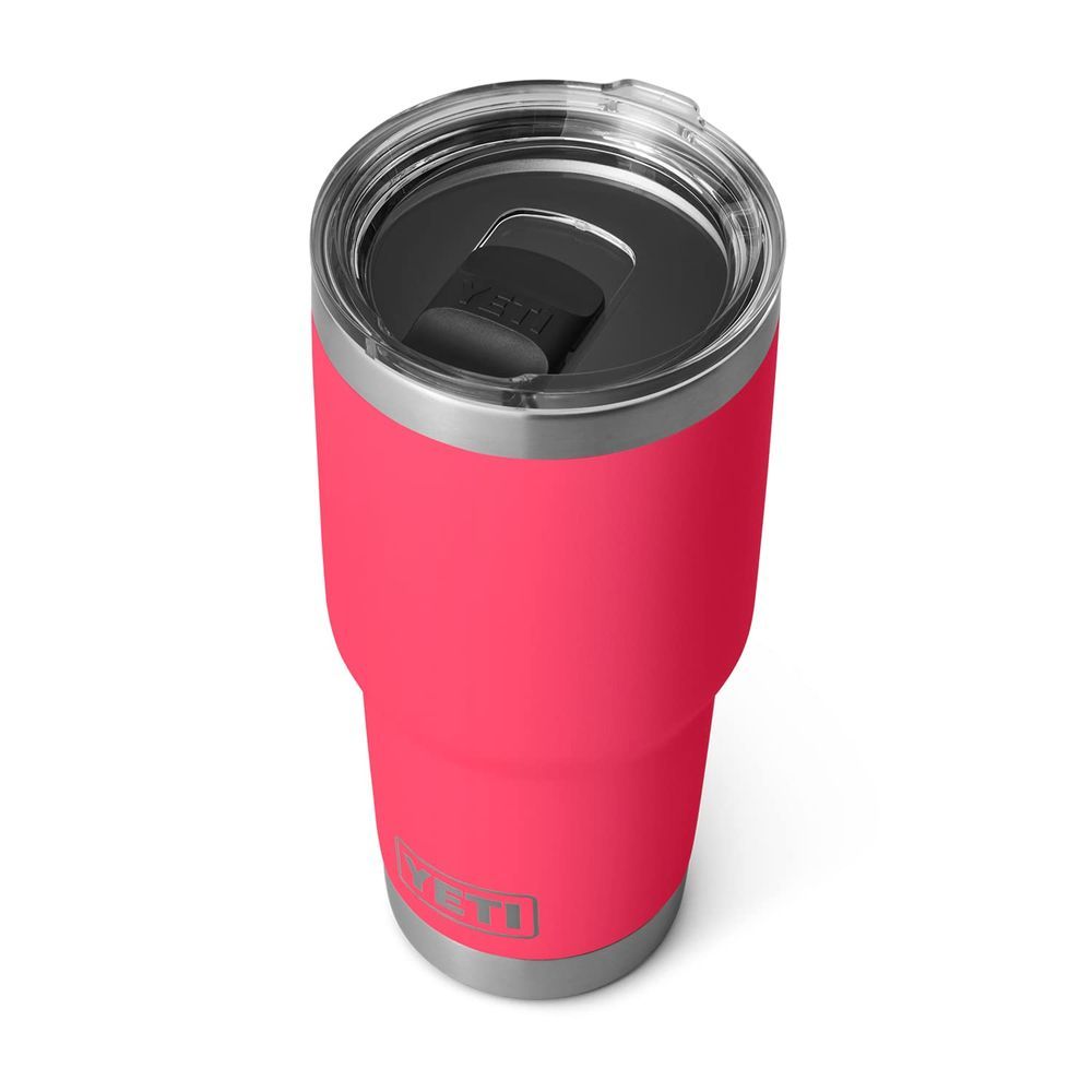 Vaso YETI Rambler de acero inoxidable Bimini de 900 ml, color rosa