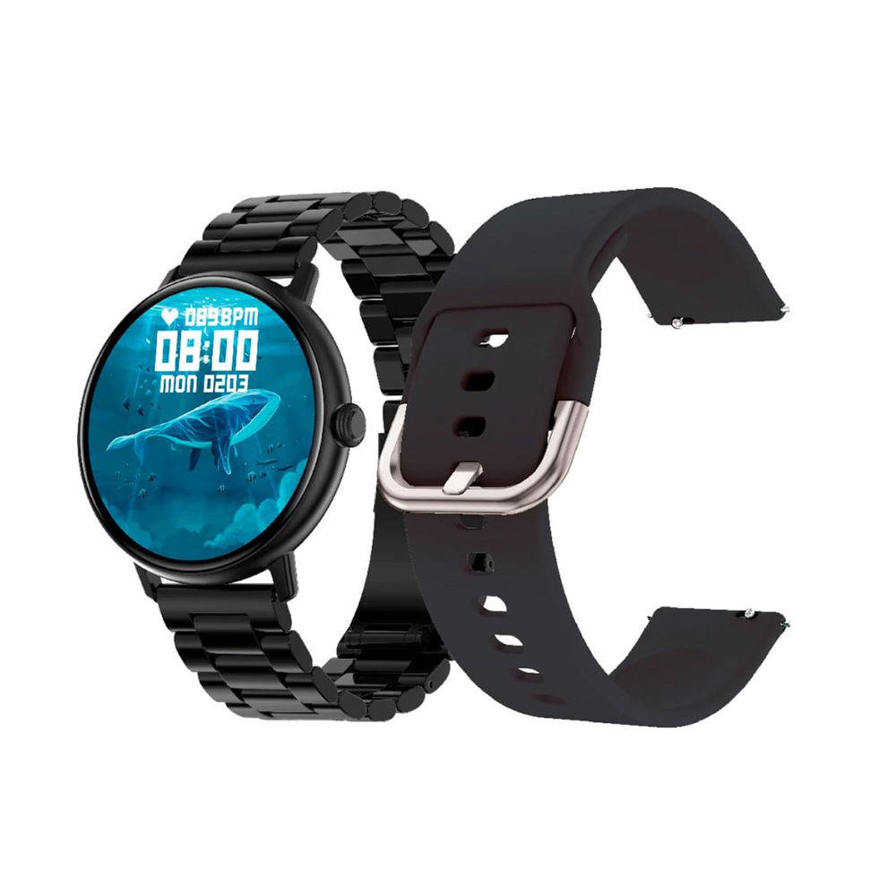 Smartwatch X-View Quantum Q8 1,39p AMOLED Con BT Negro