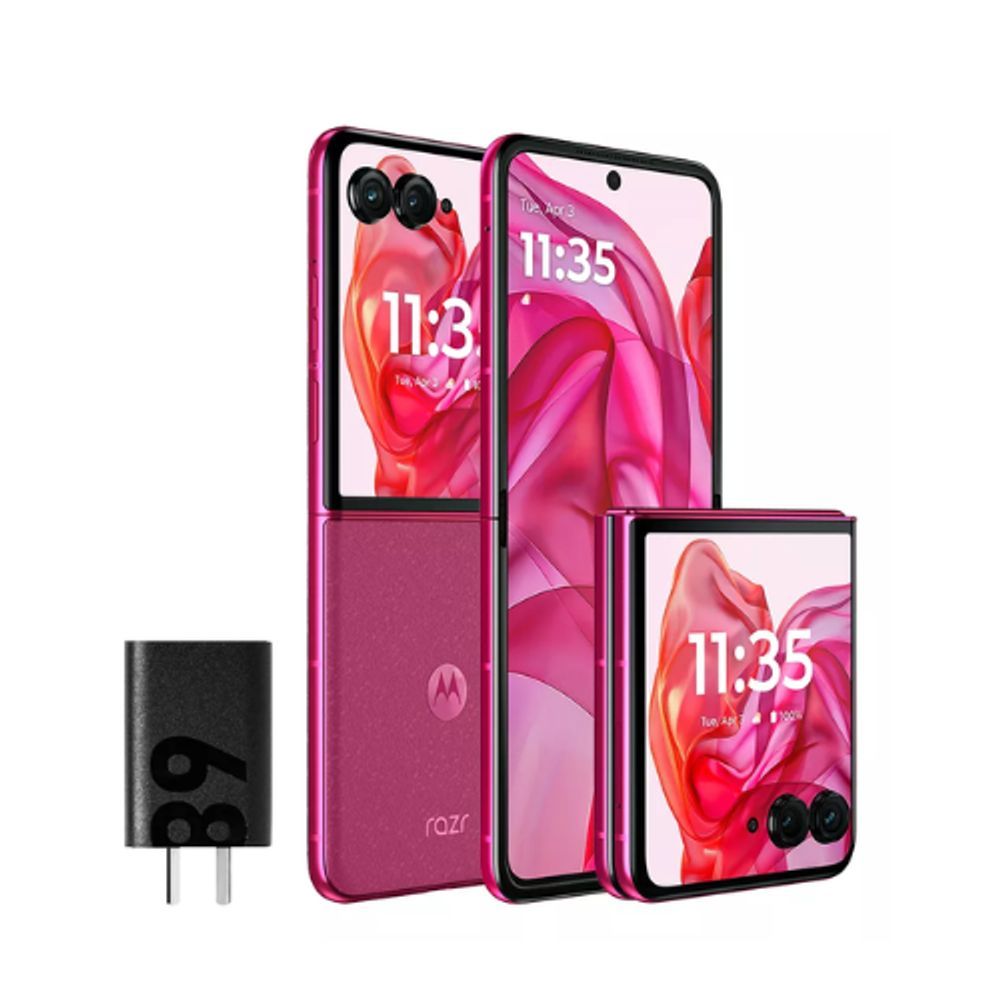 Celular Motorola Moto Razr 50 Ultra Hot Pink