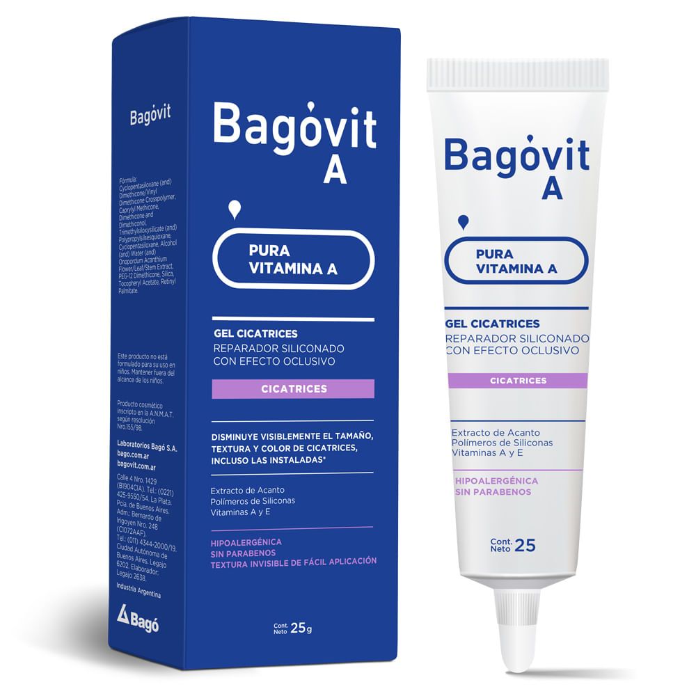 Bagovit A Gel Para Cicatrices Pura Vitamina A 25ml