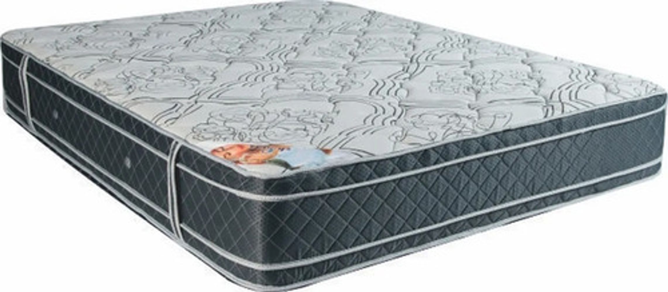 Colchon Espuma Alta Densidad 1 1/2 100x200x33cm Coral Gris