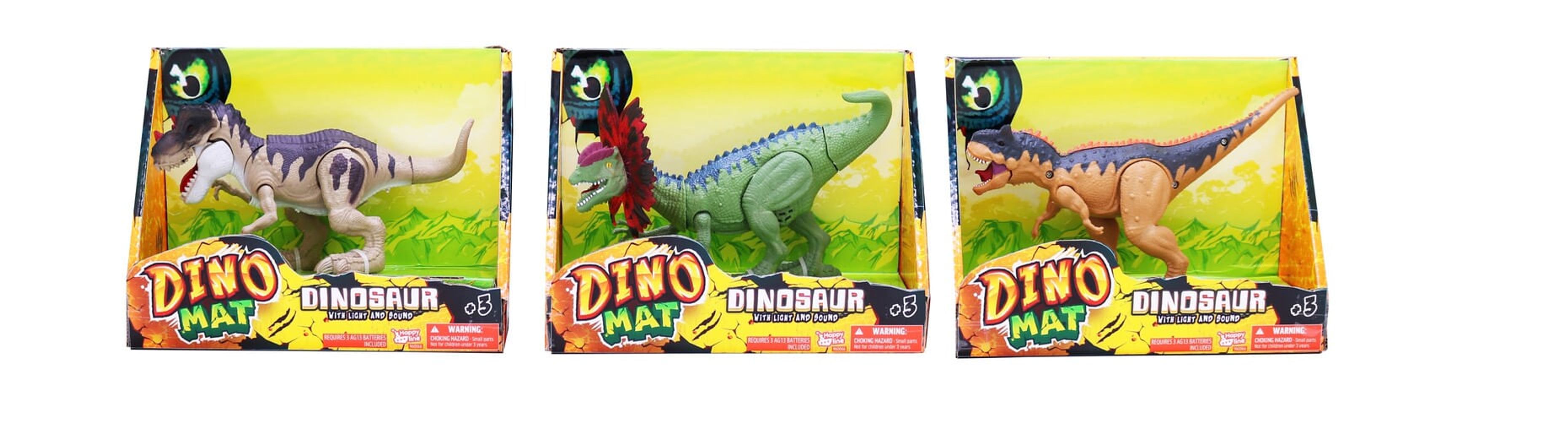 Dinosaurio Con Luz Y Sonido Dinomat