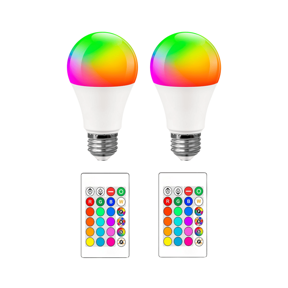 Foco Led Lampara Rgb 3w Con Control Remoto X Unidades Oryx OS65
