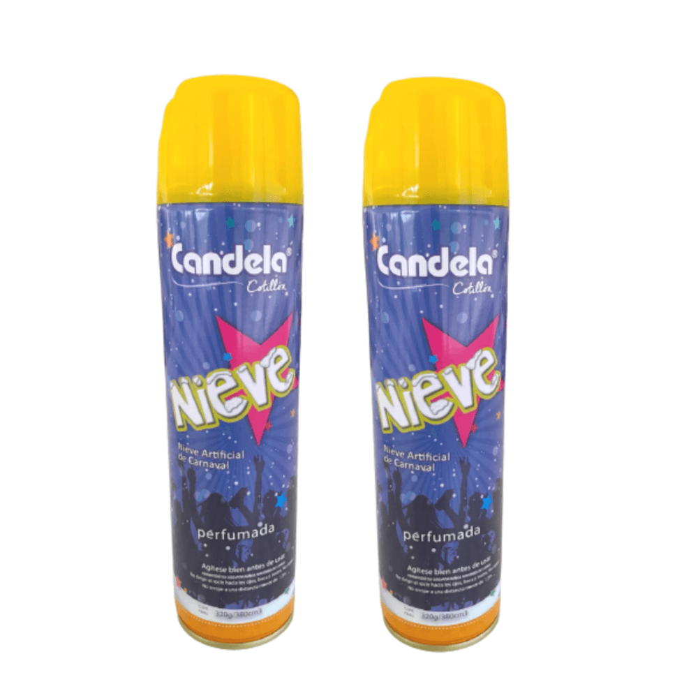 Nieve Espuma Loca X 2 Artificial Candela