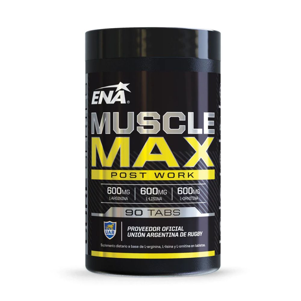 Muscle Max 90tab. Sabor:Sin sabor Ena