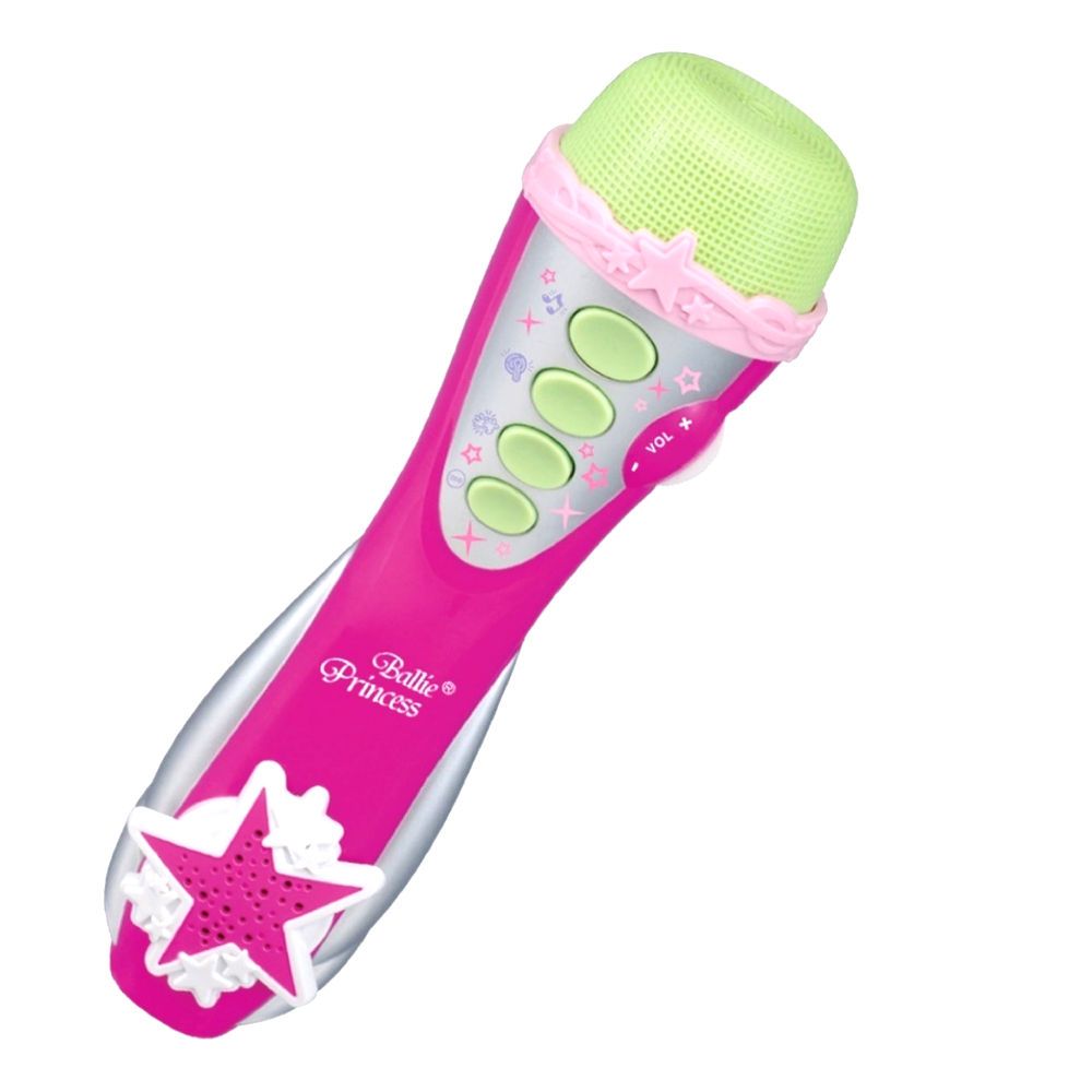 Microfono Karaoke Con Volumen Y Musica Duende Azul