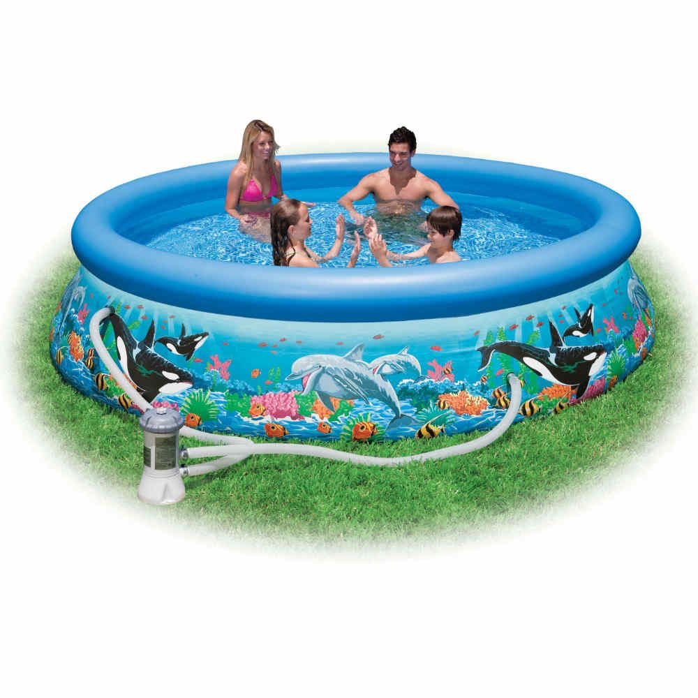 Pileta Intex Easy Set Ocean Reef 5600Lts 366 x 76 cm