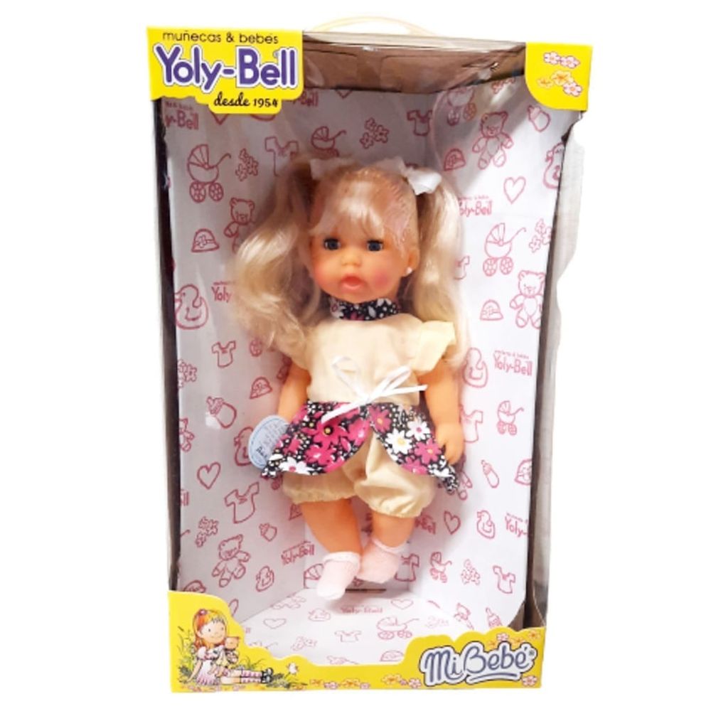 Muñeca Con Cabello Yolly Bell Art 302