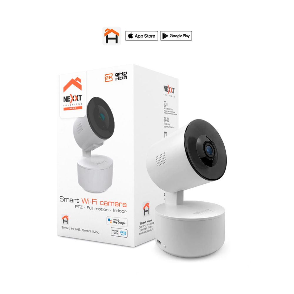 Camara Nexxt 2K IP 360° NHC-P710 PTZ Interior Sin Cargador