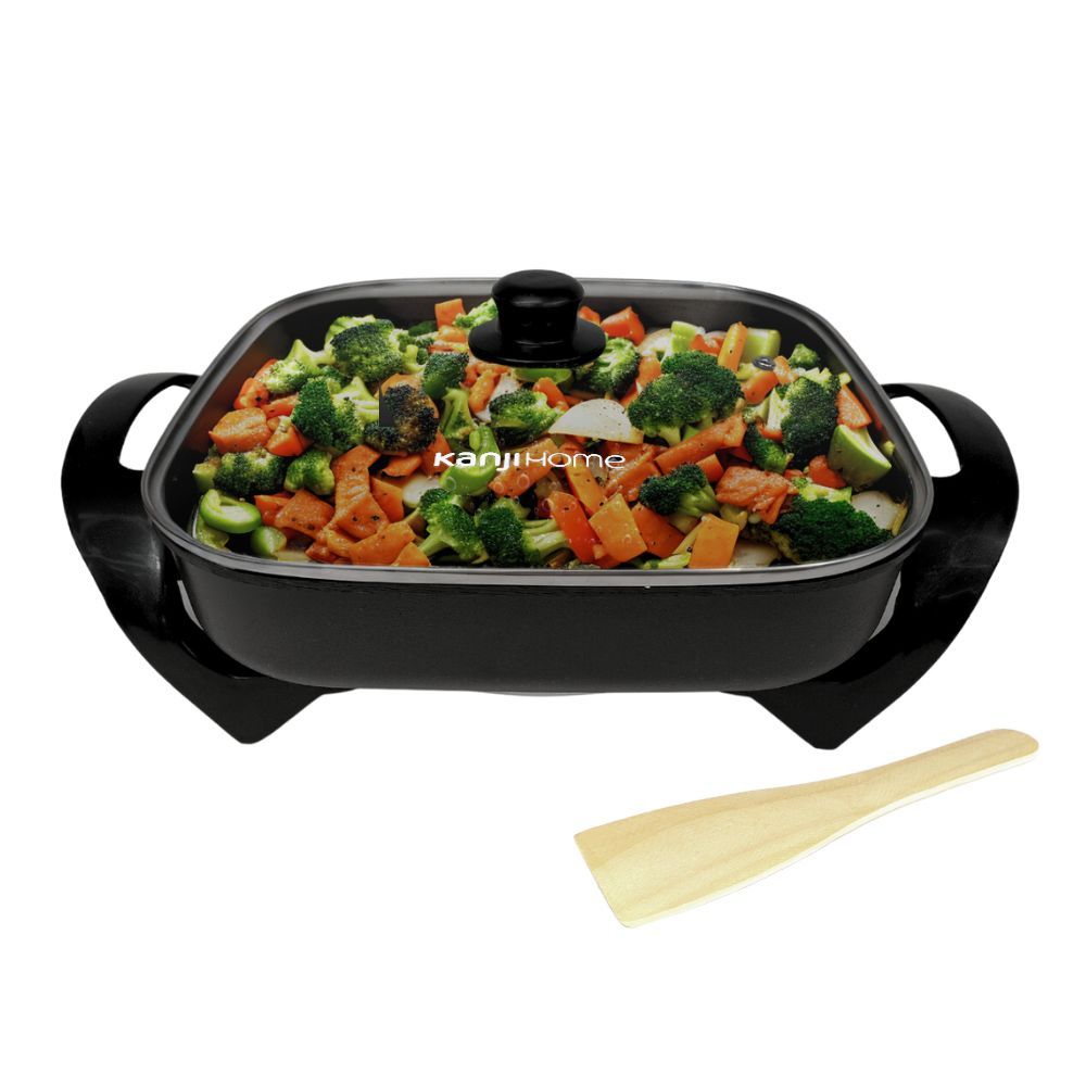 Olla Sartén Eléctrica Paellera Multiuso 1400W Kanji KJH-PA1400DEC01