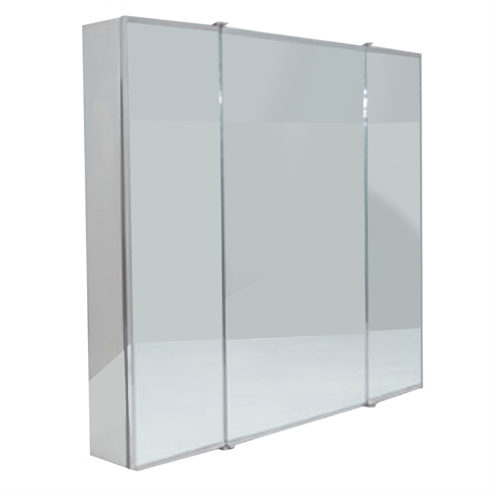 Botiquin 3 Cuerpos Espejo Acero Inox 60x50x8 Cm Dhinox HD7