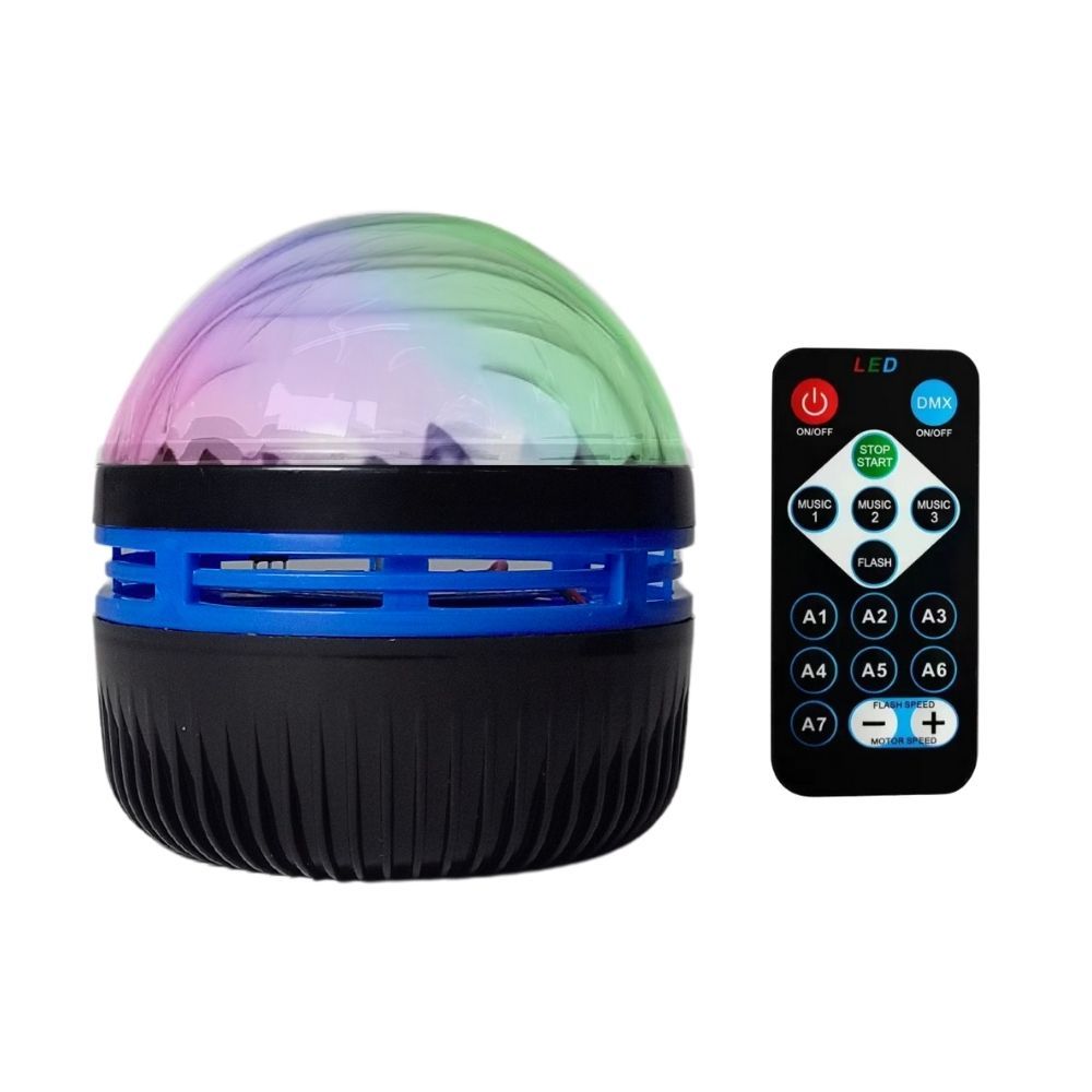 Lámpara de luz led RGB con control remoto conexión usb