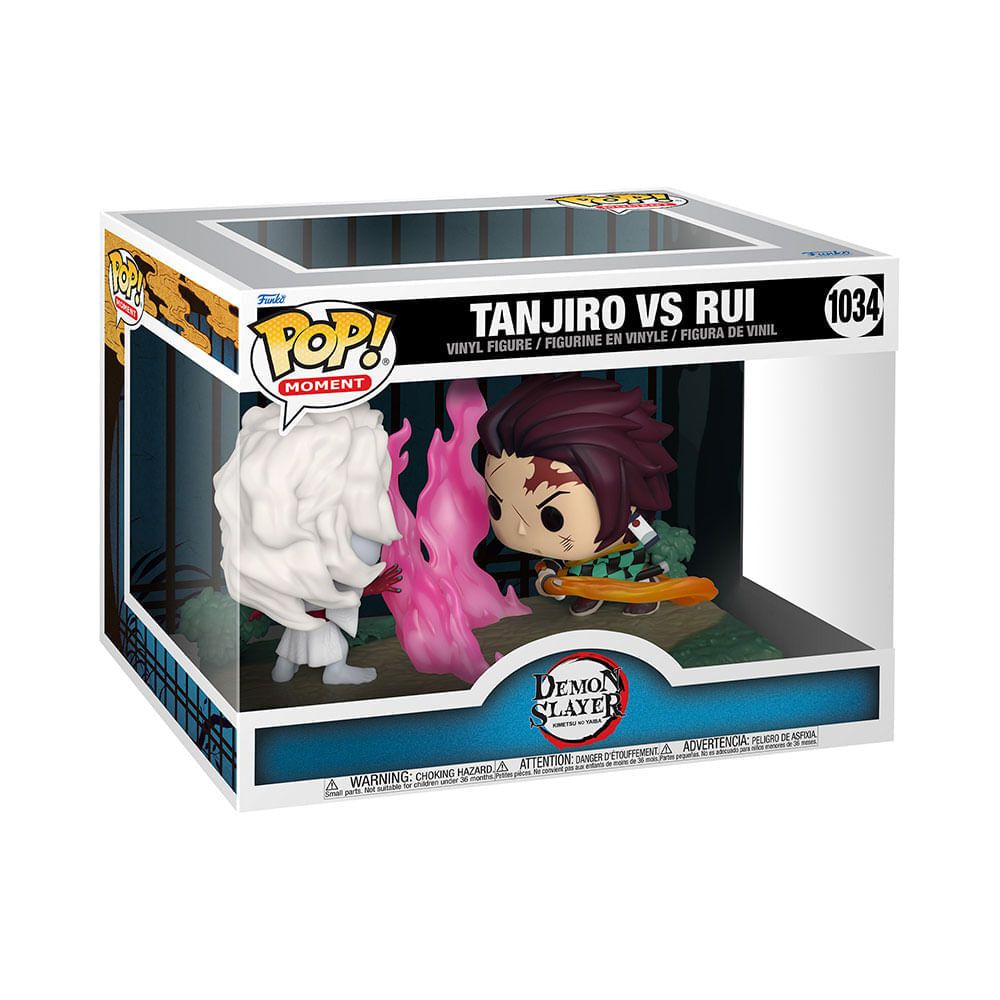 Funko Pop Moment Demon Slayer Tanjiro Vs Rui