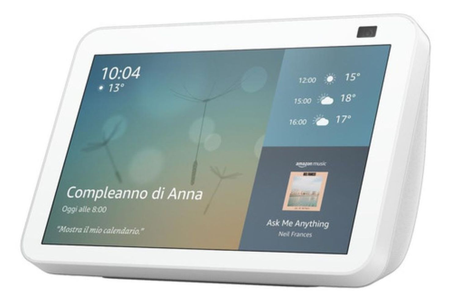 Amazon Echo Show 8 2nd Gen Con Asistente Virtual Alexa, Pantalla ...
