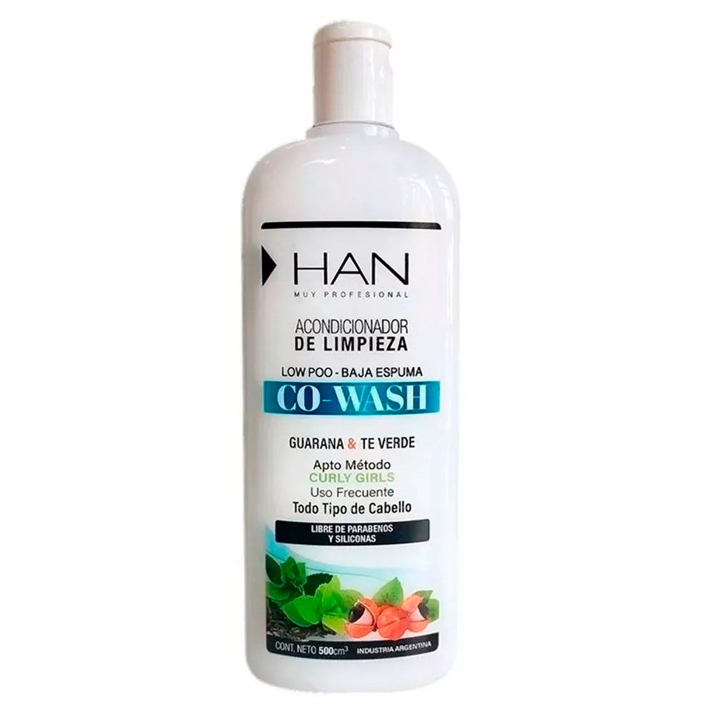 Han Acondicionador De Limpieza Baja Espuma Co Wash X 500 Ml