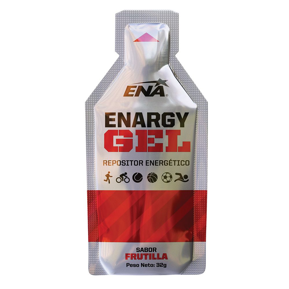 Repositor Energetico Ena Sport Enargy Gel sabor Frutilla