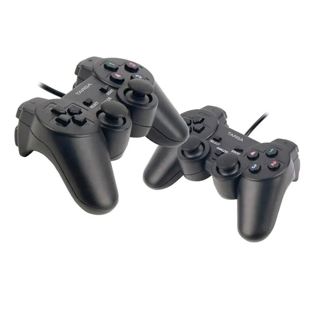 Gamepad kit 2 joystick Targa USB TgPlay W2 12 botones