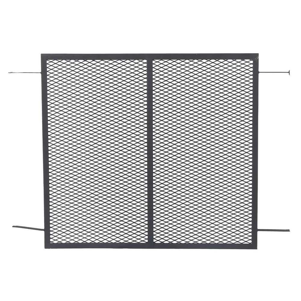Reja GRIS Pesada 120x110 Malla - Reja Con Malla De Seguridad Para ...