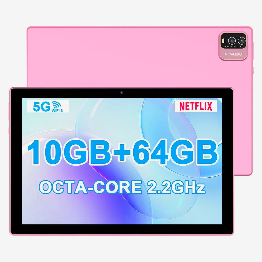 YQSAVIOR 10 inch Android 13 Tablet, RAM 10(4+6Expand) GB +64GB ROM+1TB ...