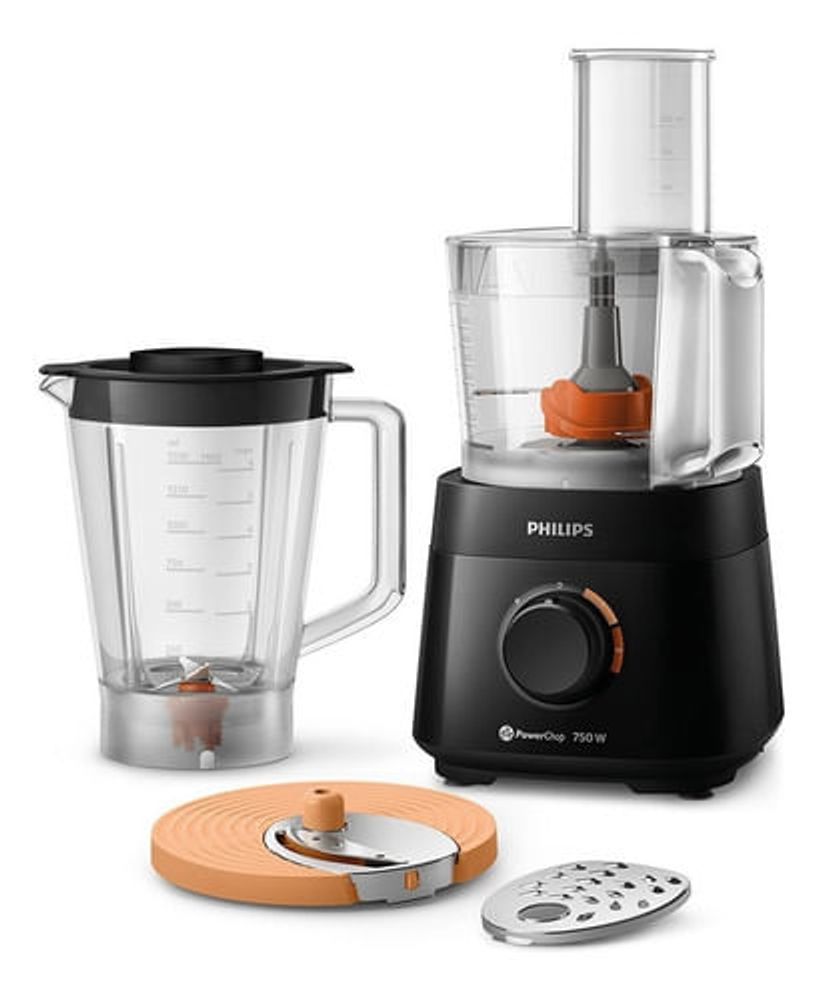 Procesadora De Alimentos Philips Hr7301/90 750w 4 Accesorios