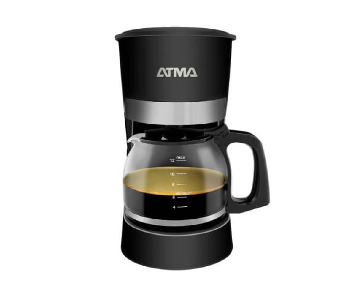 Cafetera de Filtro ATMA CA8143DH 10 Tazas 1,25 Litros Negra