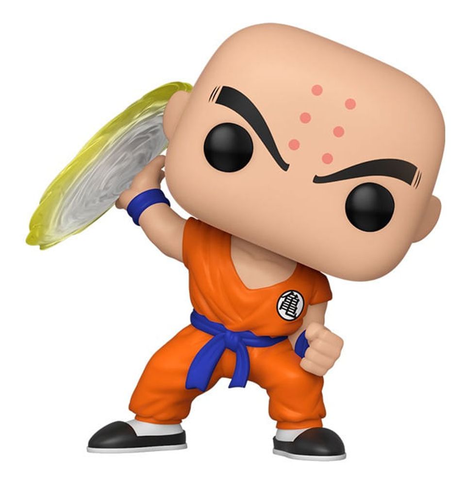 Figura Funko Pop Animation DBZ S7 - Krillin With Destructo Disc