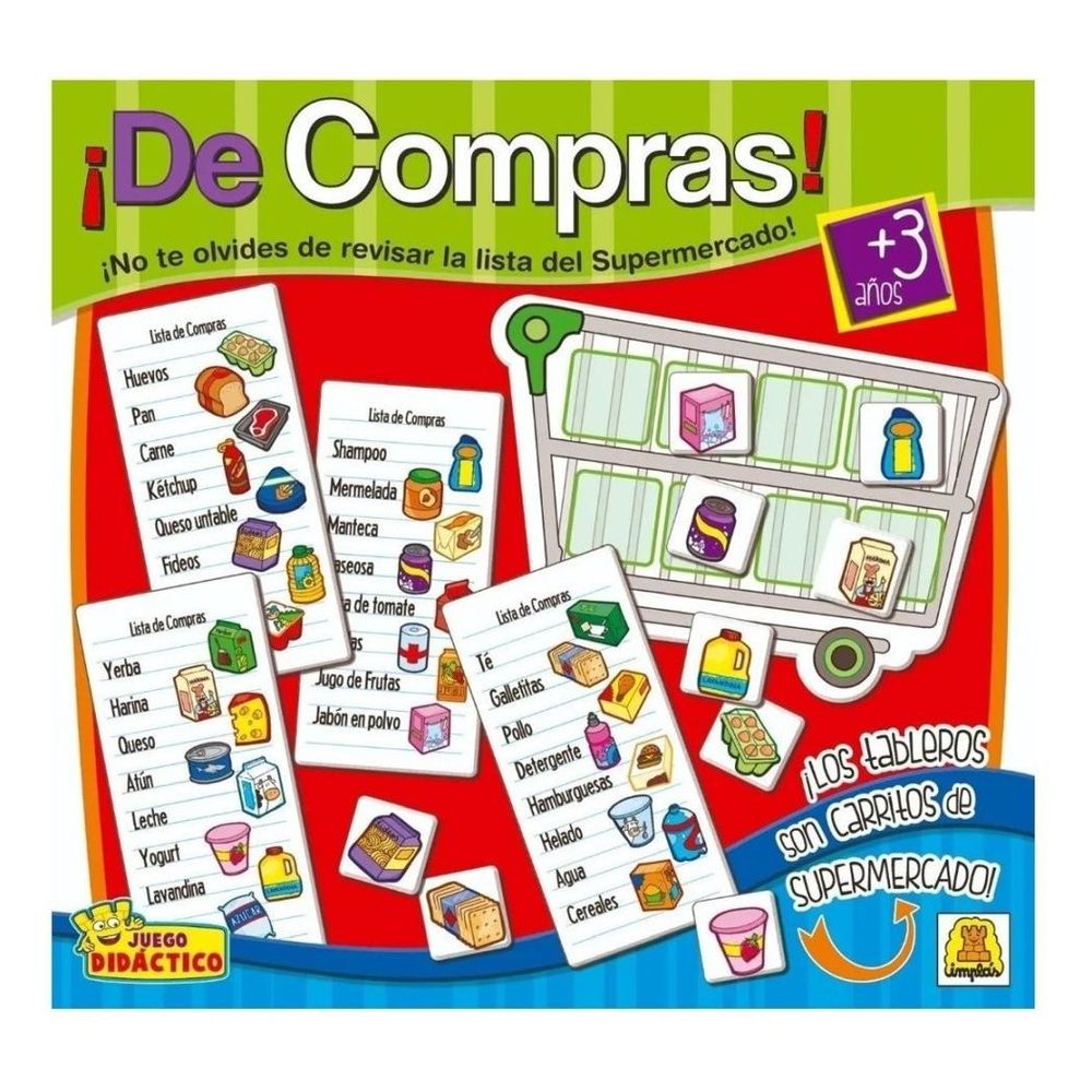 De Compras Juego Didactico Implas Cod 425