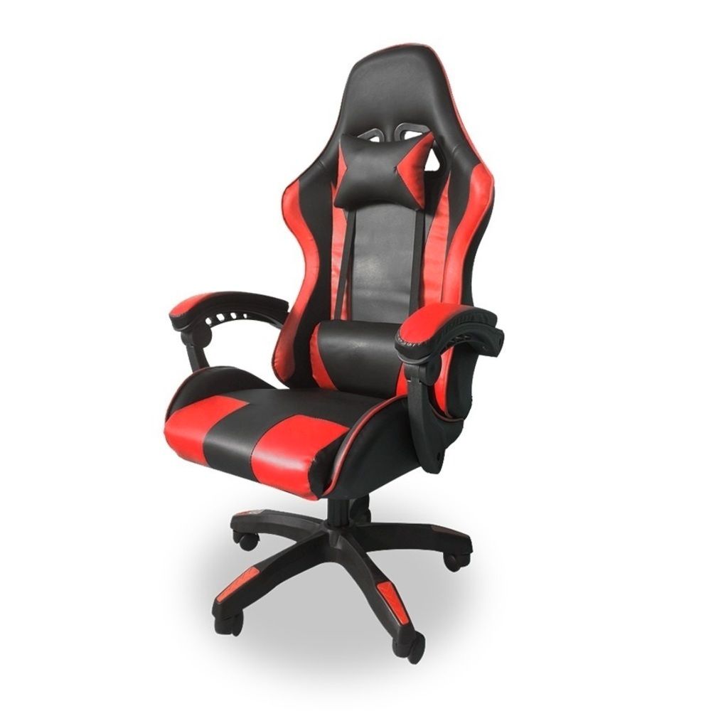 Silla Gamer Color Rojo y Negro